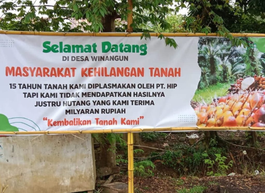 JAS Sulteng Mendukung Aksi "pasang spanduk" yang Dilakukan Petani Buol ...